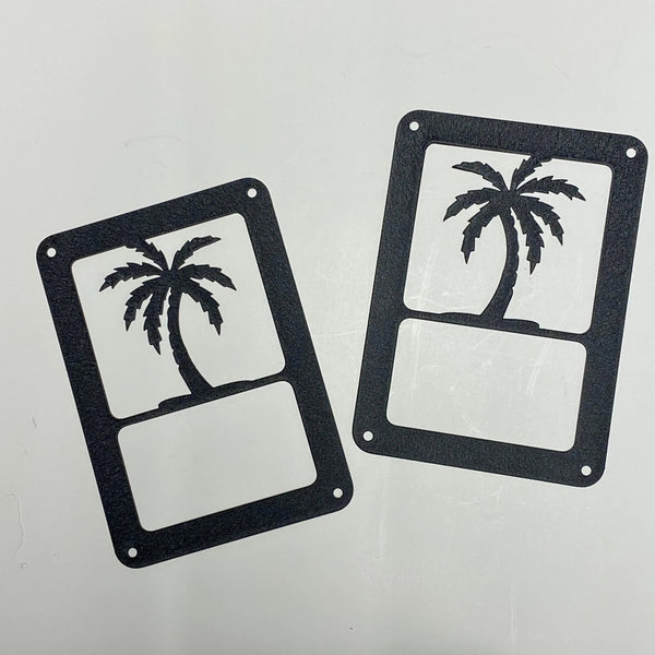 Palm Tree Tail Light Covers – Under The Sun Inserts